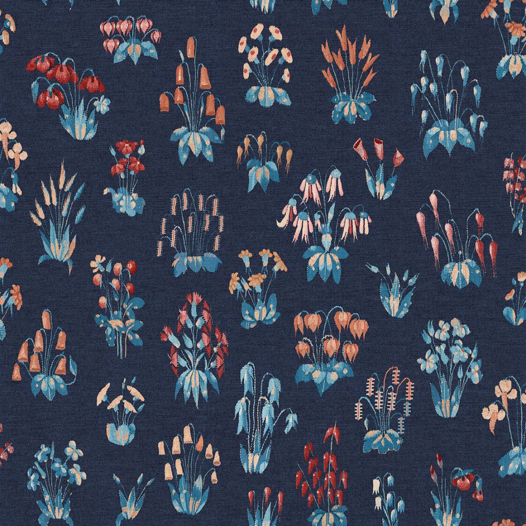 Millefleur Knight Little Greene Wallpaper - Avace